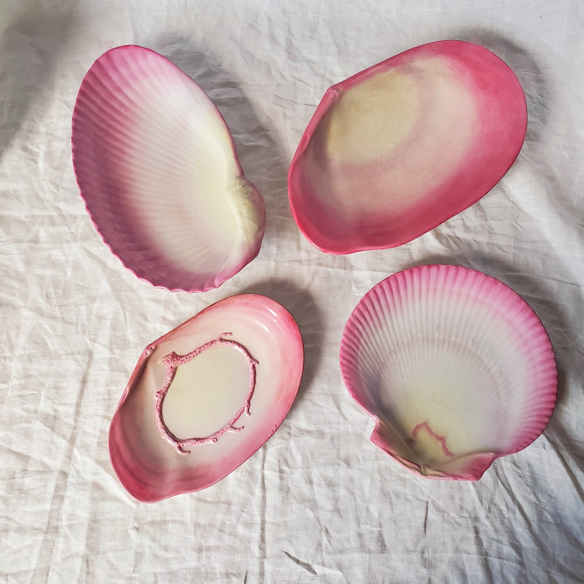 Set Of Four 19th Century Wedgewood Shell Plates – The Antik Store