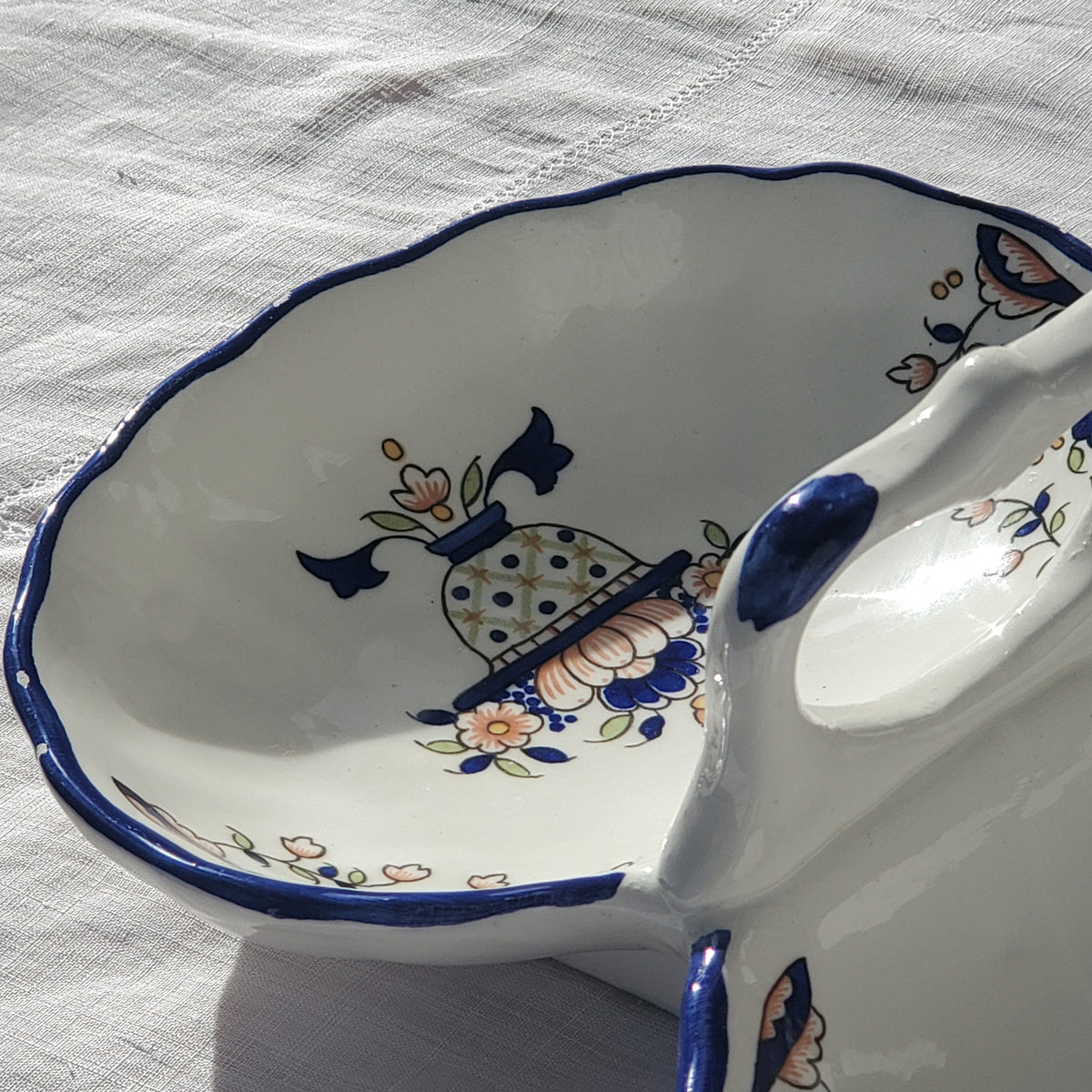 French Faience Ceramic Serving Dish – The Antik Store